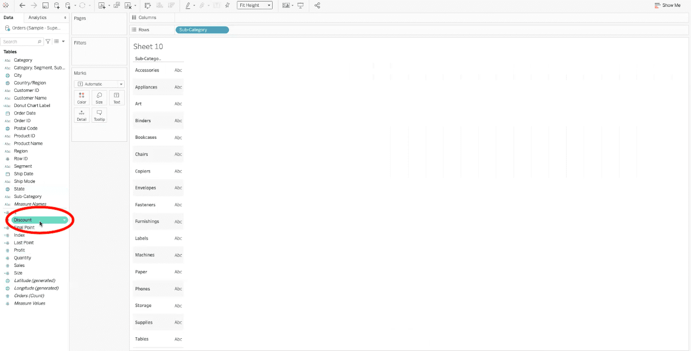 How To Right Click And Drag For Aggregations In Tableau Xeomatrix Data Analytics Consultant