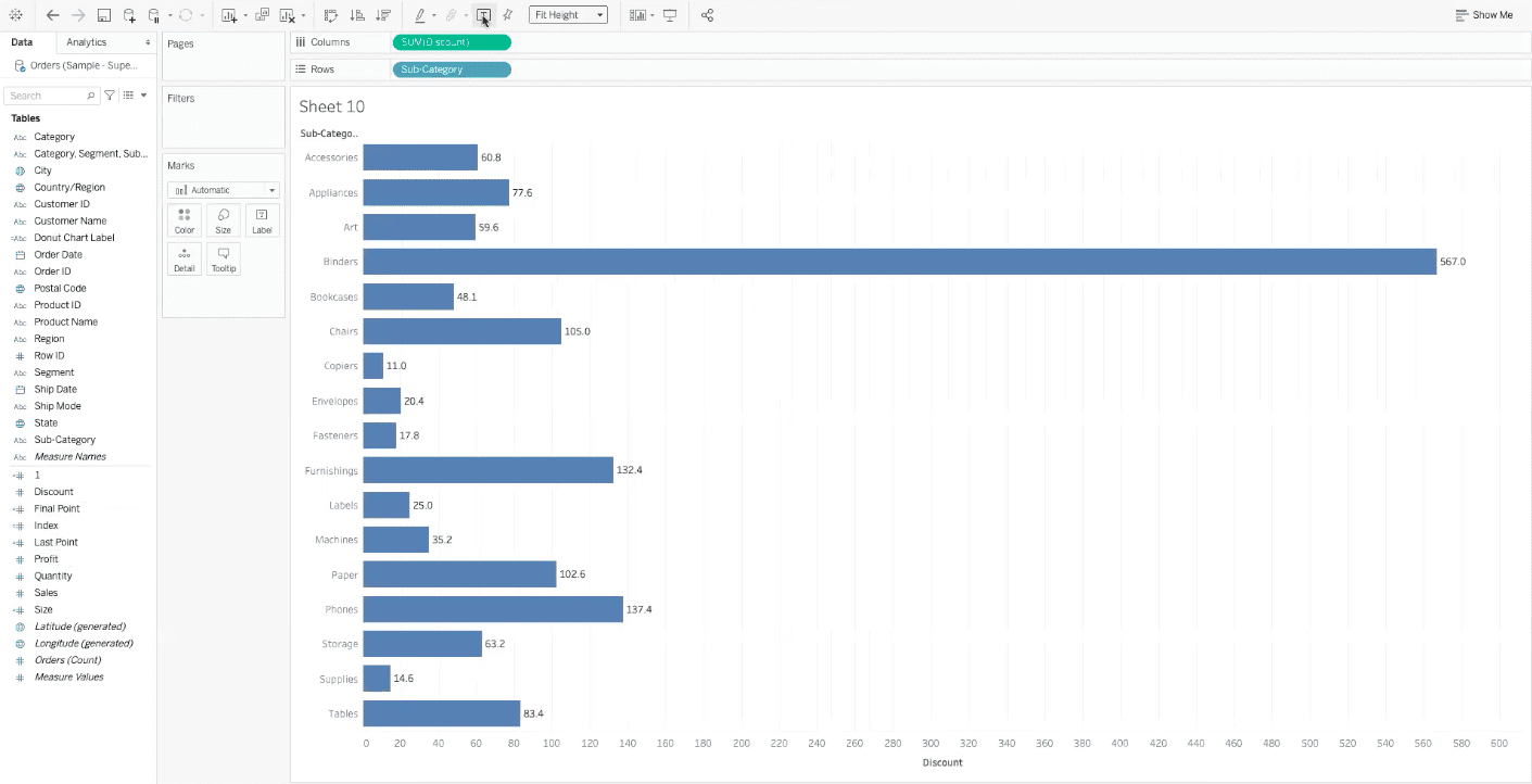 How to Right-Click and Drag for Aggregations in Tableau | XeoMatrix ...