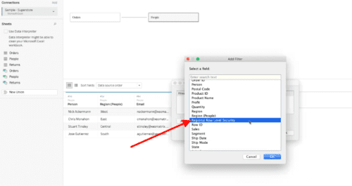 How to Execute Row-Level Security In Tableau Desktop | XeoMatrix Data ...