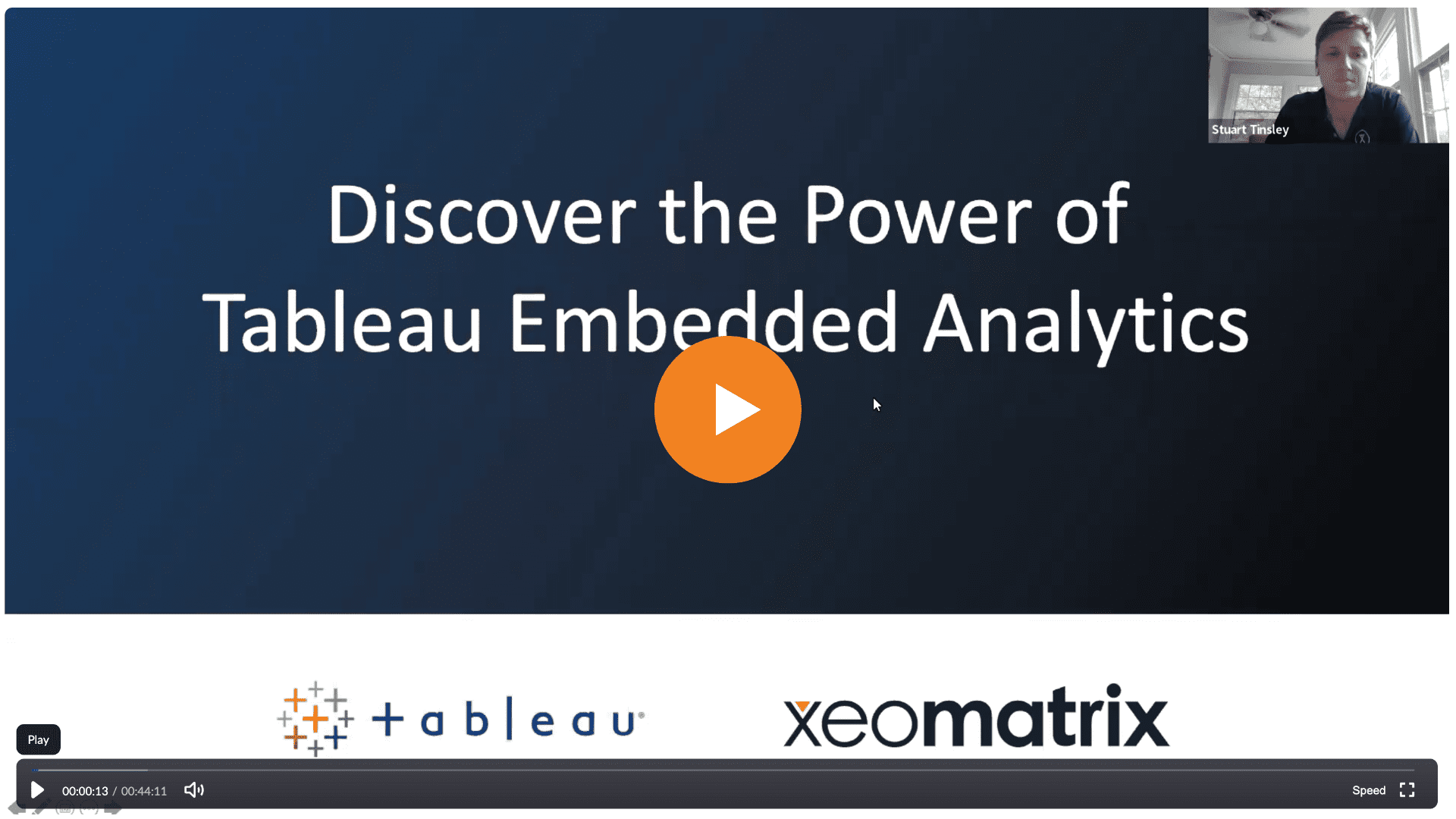 Tableau Embedded Analytics Webinar | Learn & Explore