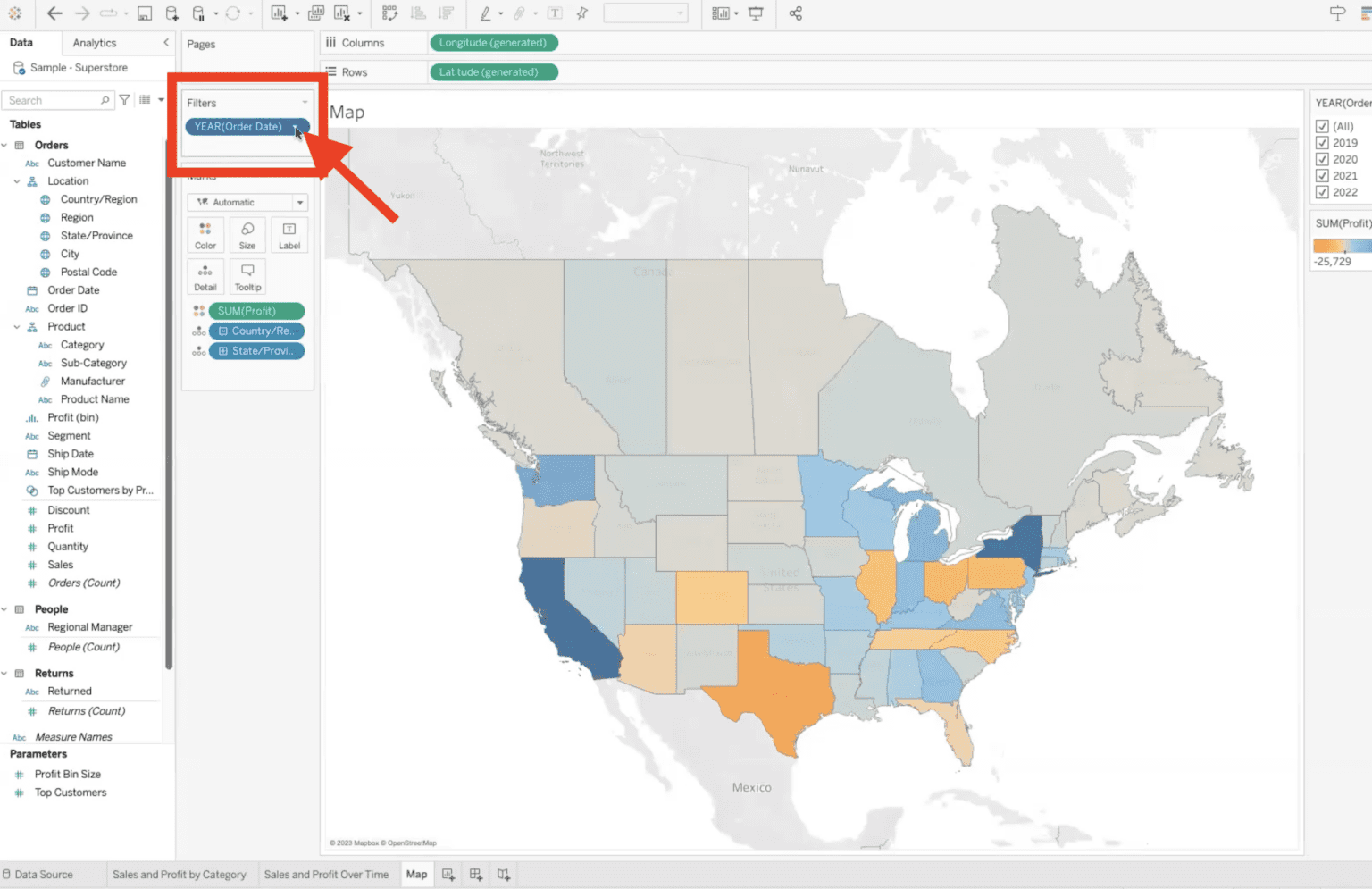 How To Apply a Filter to Multiple Sheets in Tableau | XeoMatrix
