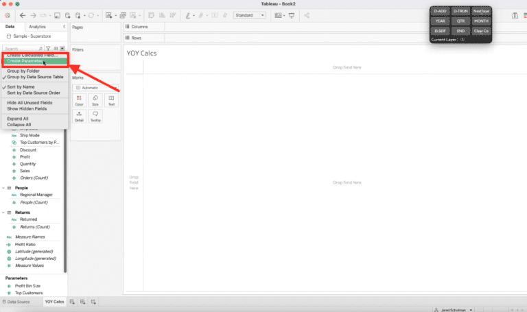 How to Build Year-over-Year Calculations in Tableau | XeoMatrix