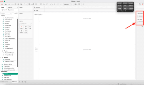 How to Build Year-over-Year Calculations in Tableau | XeoMatrix