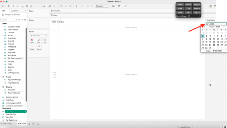 How to Build Year-over-Year Calculations in Tableau | XeoMatrix