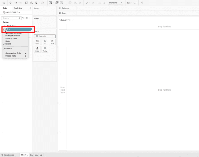 How to Create a Custom Geographic Region Field in Tableau