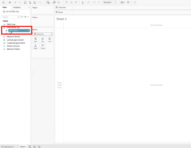 How to Create a Custom Geographic Region Field in Tableau